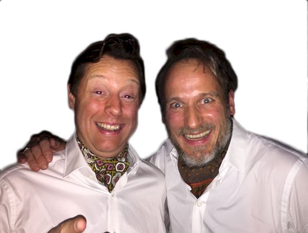 Underholdning med Marting Buch og Rasmus Botoft kendt som Rytteriet